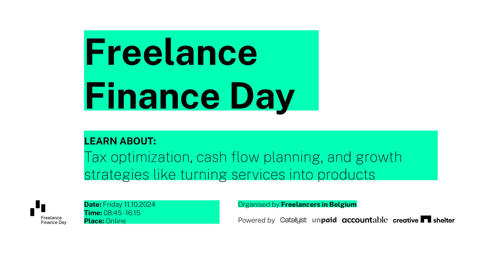 Freelance Finance Day | Freelancers In Belgium
